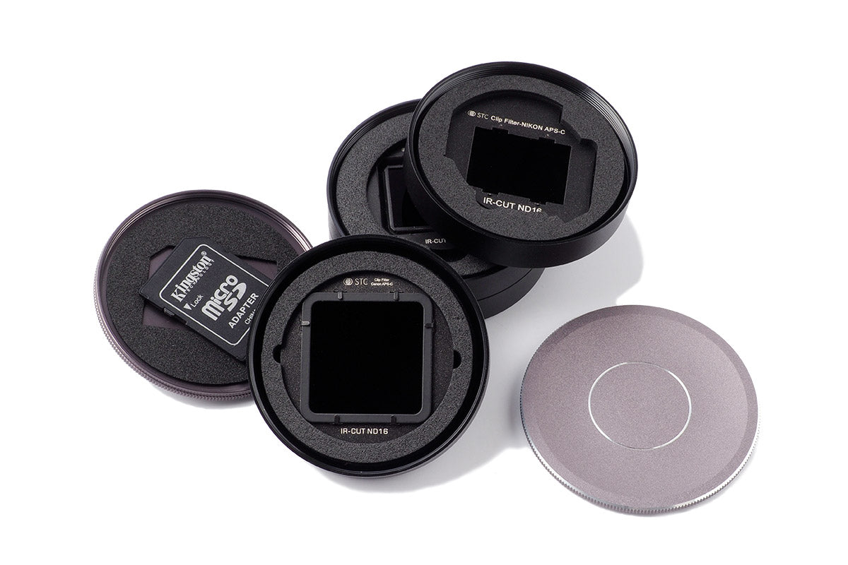 Clip Filter Set + Aerospace-grade Metal Case for Nikon Full-Frame Came ...