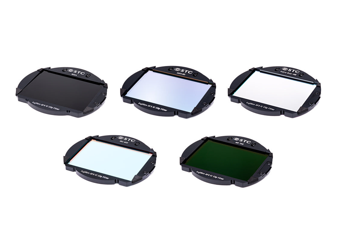 Clip Filter Sets for Fujifilm GFX Series Cameras - STC Optics